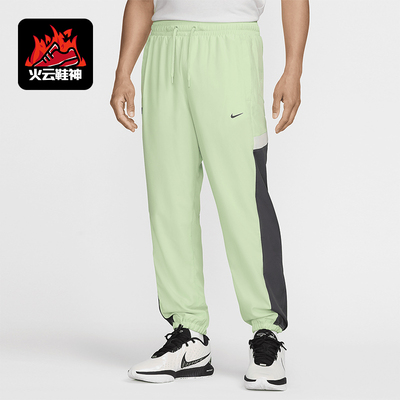 耐克男士收口束脚系带长裤