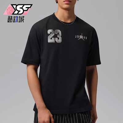 Nike/耐克正品Jordan Brooklyn男士印花舒适短袖T恤IF3128-010