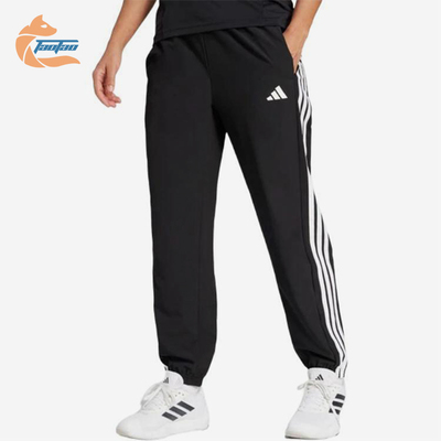 Adidas/阿迪达斯正品TE 3S WOVEN PT女士经典梭织运动长裤JI8313