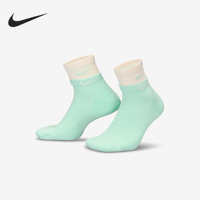 Nike/耐克正品Everyday Plus男女同款中筒袜子一双装DH4058-353