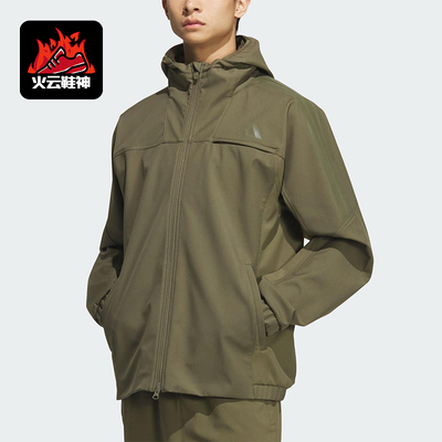 Adidas/阿迪达斯正品SL WARM JKT男士休闲连帽运动户外外套KA1305