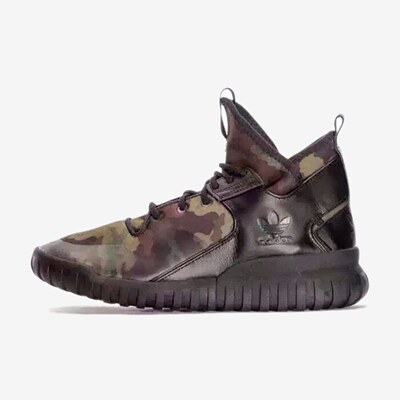 Adidas阿迪达斯正品Tubular男款中帮运动休闲复古篮球鞋B25700