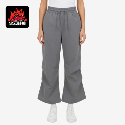 Adidas/阿迪达斯正品FOS纯色裤女灰色运动裤经典休闲裤装KW5715
