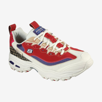 Skechers斯凯奇正品D'LITES出入平安系列男低帮休闲鞋666169-MULT