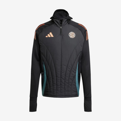 Adidas阿迪达斯正品拜仁慕尼黑Tiro保暖条纹长袖训练足球JE3912