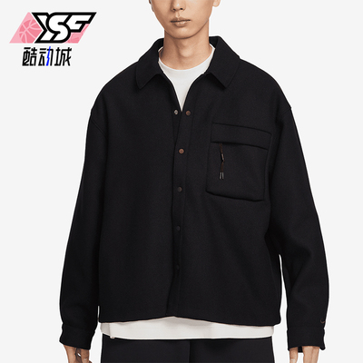 耐克男士运动休闲长袖衬衫外套
