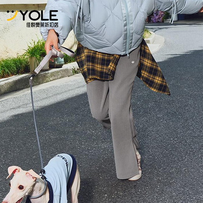 Adidas/阿迪达斯正品三叶草女士运动双面针织日常休闲长裤KS5983