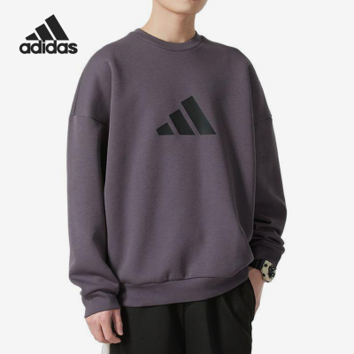 Adidas/阿迪达斯正品2025新款男士经典运动圆领卫衣套头衫JD4903