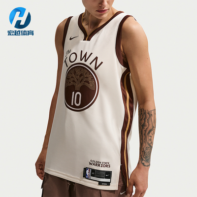 Nike/耐克正品男士圆领印花简约篮球运动背心T恤HM5981-125