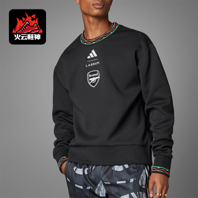 Adidas/阿迪达斯正品春秋男士经典宽松足球长袖卫衣套头衫IT3917