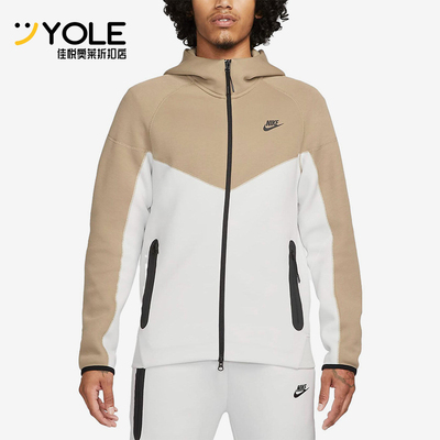 Nike/耐克正品2025冬季款男士日常连帽拼接耐穿外套FB7922-121