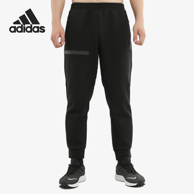 adidas小脚系带fj0249运动长裤