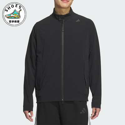 Adidas/阿迪达斯正品2025夏季款男士休闲日常立领宽松外套KB5134