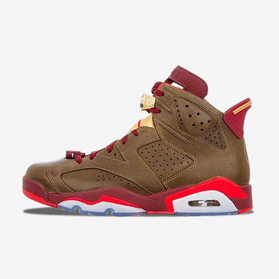 Nike耐克正品Air Jordan 6 Retro Cigar男高帮篮球鞋384664-250