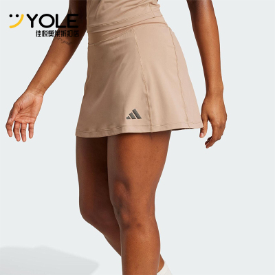 Adidas/阿迪达斯正品OPTIME SKORT女士健身训练运动A字短裙JY2106