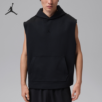 Nike/耐克正品夏季JORDAN男士简约运动套头连帽无袖T恤IF3796-010
