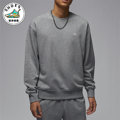 Nike/耐克正品Jordan男士针织宽松经典圆领卫衣FV7296-091