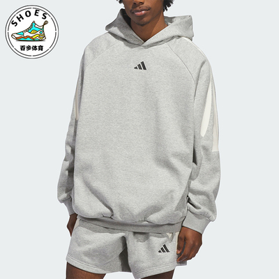 Adidas/阿迪达斯正品BasketbalBasketbalFLEC经典连帽卫衣KB7540