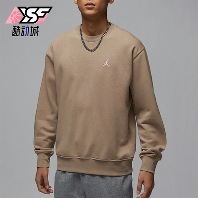 Nike/耐克正品JORDAN男士宽松保暖圆领运动卫衣FV7296-257
