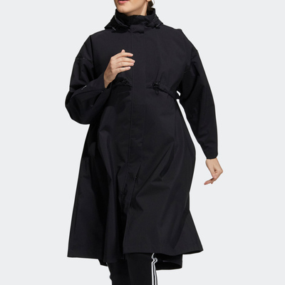 女运动风衣Adidas/阿迪达斯连帽