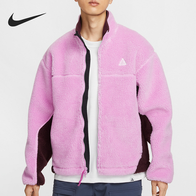 Nike/耐克正品新款男士仿羊羔绒时尚保暖宽松外套FV8654-632