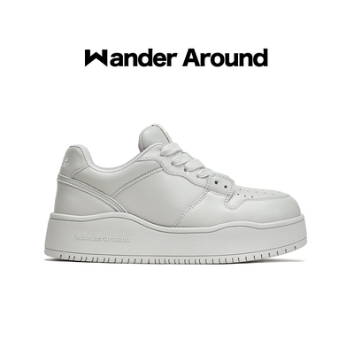 【孙燕姿同款】Wander around2026年新款复古厚底增高休闲板鞋女