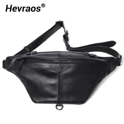 Multifunctional Men bag Genuine Leather Waist Pack For Women