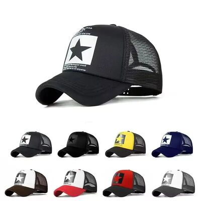 Fashion Spring Baseball Cap Snapback Mesh Hats Hip Hop Caps