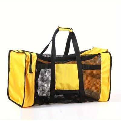 Diving Box Bag, Equipment Bag, Foldable Mesh Bag - Portable