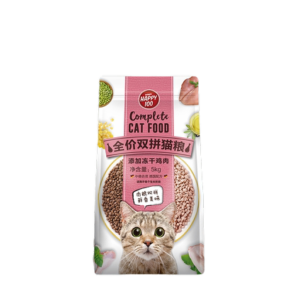 顽皮全价双拼冻干猫粮5kg