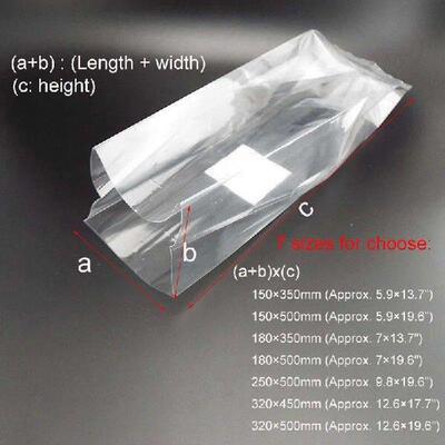 10pcs PVC Mushroom Spawn Grow Bag Substrate High Temp Pre