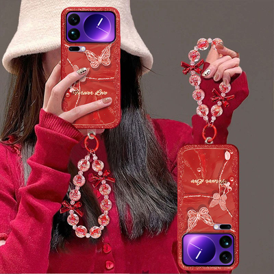 爱心蝴蝶适用小米17ProMax手机壳15SPro新款小米14/13/12Ultra高级11/10/9civi5/4pro防摔civi3/2/1s软MIX4
