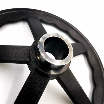 河北厂家销电动执行机构手轮PA66/PP五辐handwheel配Z手柄量大从