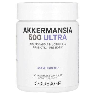 Codeage,Akkermansia 500 Ultra, 90 Vegetable Capsules