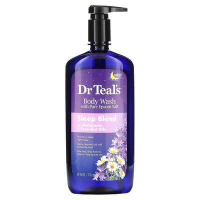 Dr. Teals,Body Wash With Pure Epsom Salt, Sleep Blend, 24 fl