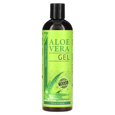 Seven Minerals,Aloe Vera Gel, 12 fl oz (355 ml)