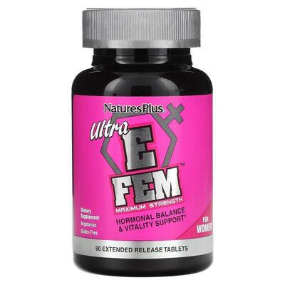 自然加,女性 Ultra E Fem，特强型，90 片缓释片