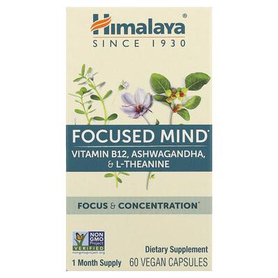 Himalaya,Focused Mind, 60 Vegan Capsules