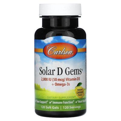 Carlson,Solar D Gems，天然柠檬味