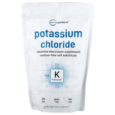 Micro Ingredients,Potassium Chloride, 2.2 lb (1 kg)