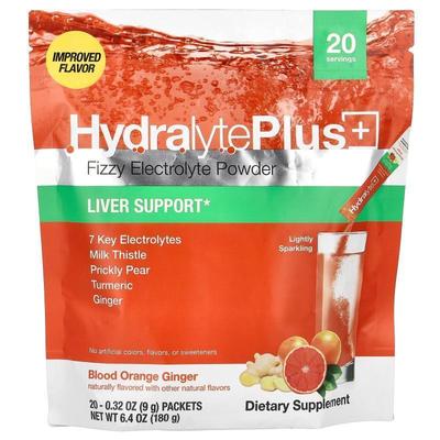Hydralyte,Hydralyte Plus+, Fizzy Electrolyte Powder, Blood O