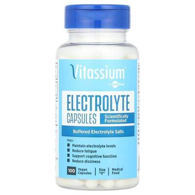 Vitassium,Salt Stick®，电解质胶囊，100 粒全素胶囊