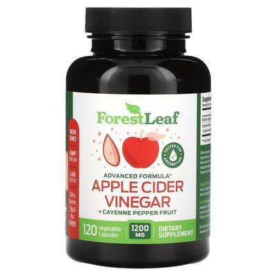 Forest Leaf,Apple Cider Vinegar + Cayenne Pepper Fruit, 600