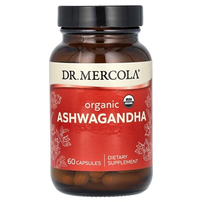 Dr. Mercola/Mercola博士有机南非醉茄胶囊每日安稳清新相伴心情