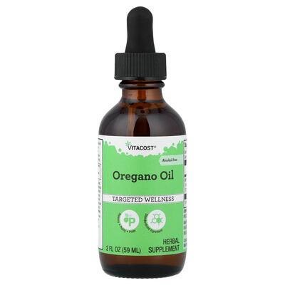 Vitacost,Oregano Oil, Alcohol Free, 2 fl oz (59 ml)