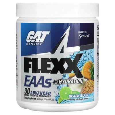 GAT,Flexx EAAs + Hydration, Beach Blast, 12.5 oz (355.2 g)