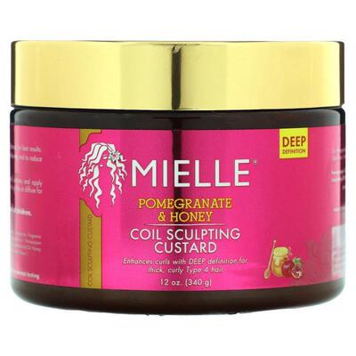 Mielle,Coil Sculpting Custard, Pomegranate &amp;amp; Hon