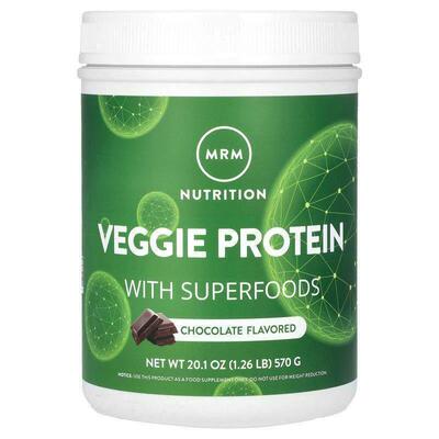 MRM Nutrition,SuperFood 素食蛋白，香草味，2.5 磅（1,140 克）