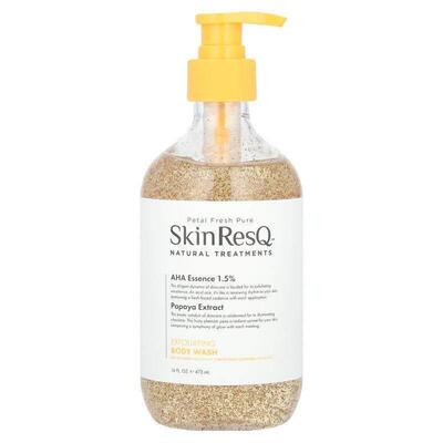 佩特斯,Skin ResQ Natural Treatments, Exfoliating Body Wash,