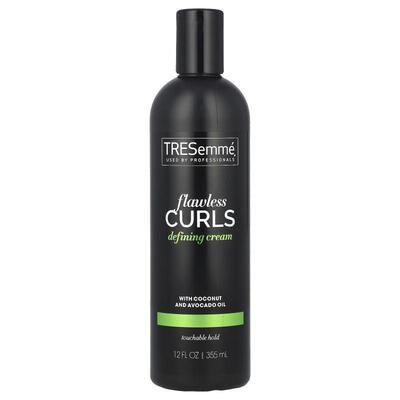 Tresemme,Flawless Curls Defining Cream，椰子和鳄梨，12 液量3
